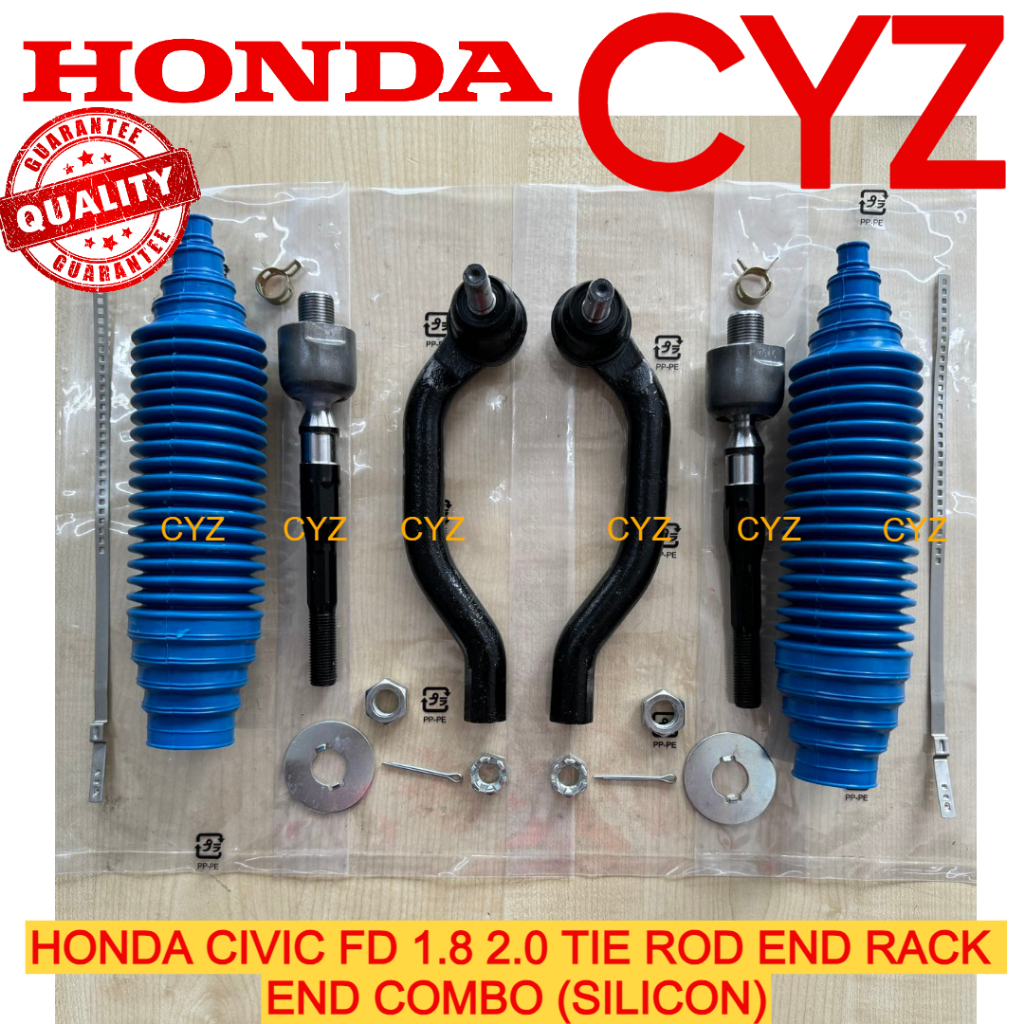 Combo Set Honda Civic FD SNA 1.8 SNB 2.0 Tie Rod End / Rack End ...