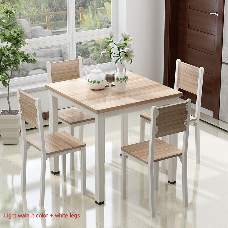 hot new Table Simple Small Apartment Home Square Dining Table Fast Food ...