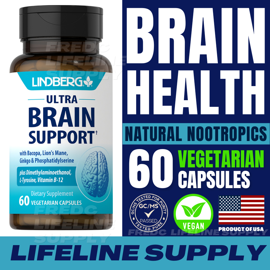 Ultra Brain Support, 60 Vegetarian Capsules | Shopee Malaysia