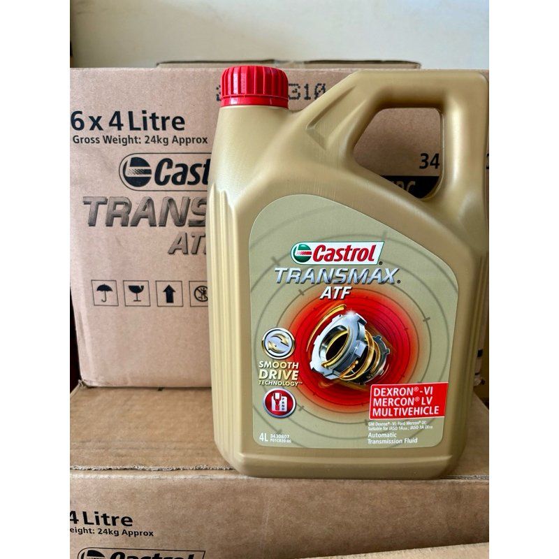 Castrol Transmax ATF DEXRON®-VI MERCON® LV Multivehicle Auto ...