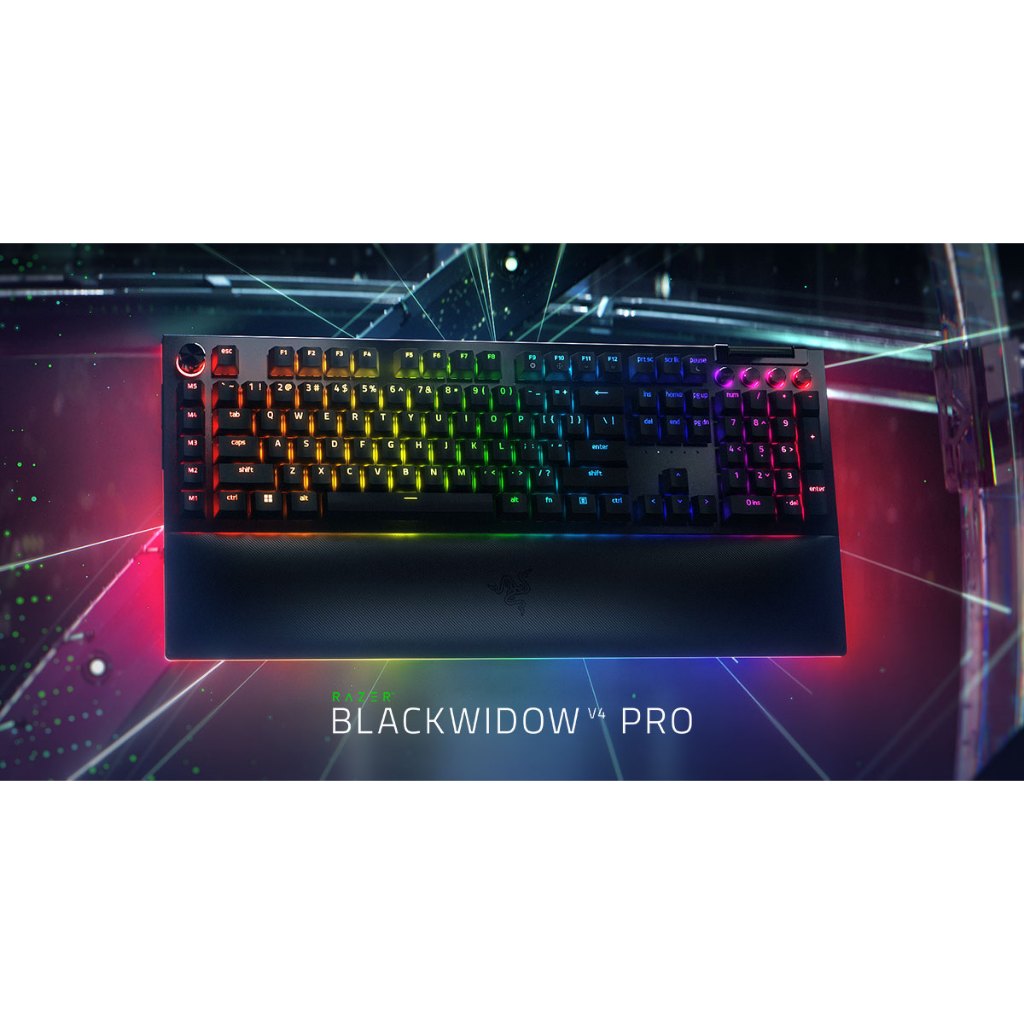 Razer BlackWidow V4 75% Compact Hot-swappable Mechanical Gaming ...