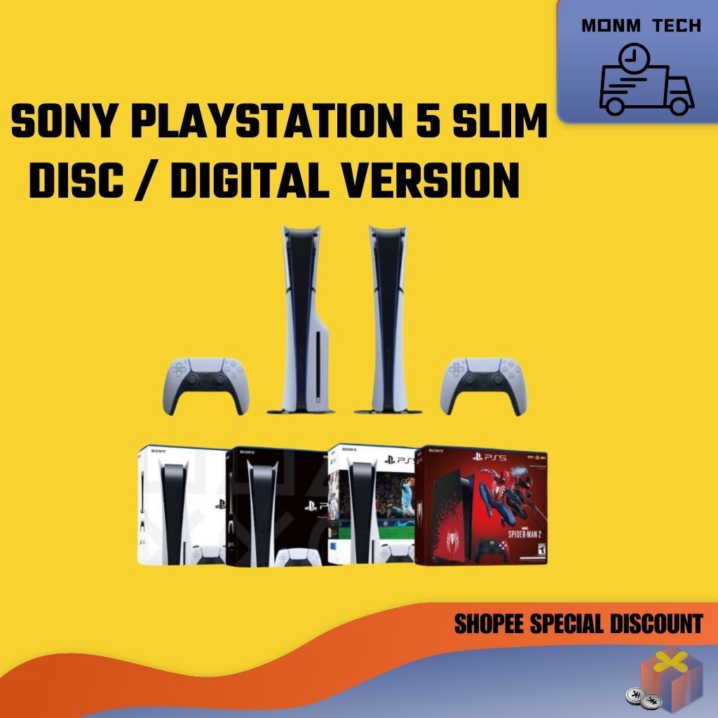 [Malaysia Version ] Sony PlayStation 5 Slim / PS 5 PS5 Console Physical ...