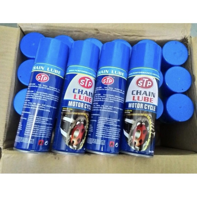 STP CHAIN LUBE CHAIN CLEANER CHAIN BRUSH MOTORCYCLE SPRAY RANTAI MOTOR ...