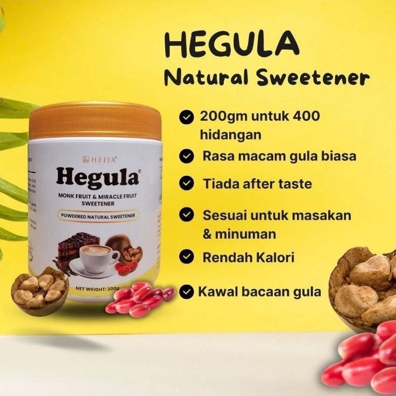 HEGULA pemanis semulajadi/ pemanis untuk sihat | Shopee Malaysia