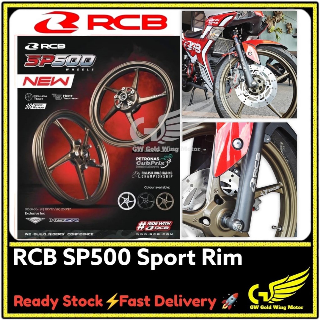 100% ORI RCB SP500 SPORT RIM Y15 Y16 ABS LC135 4S 5S SPORTRIM LC5S LCFI ...