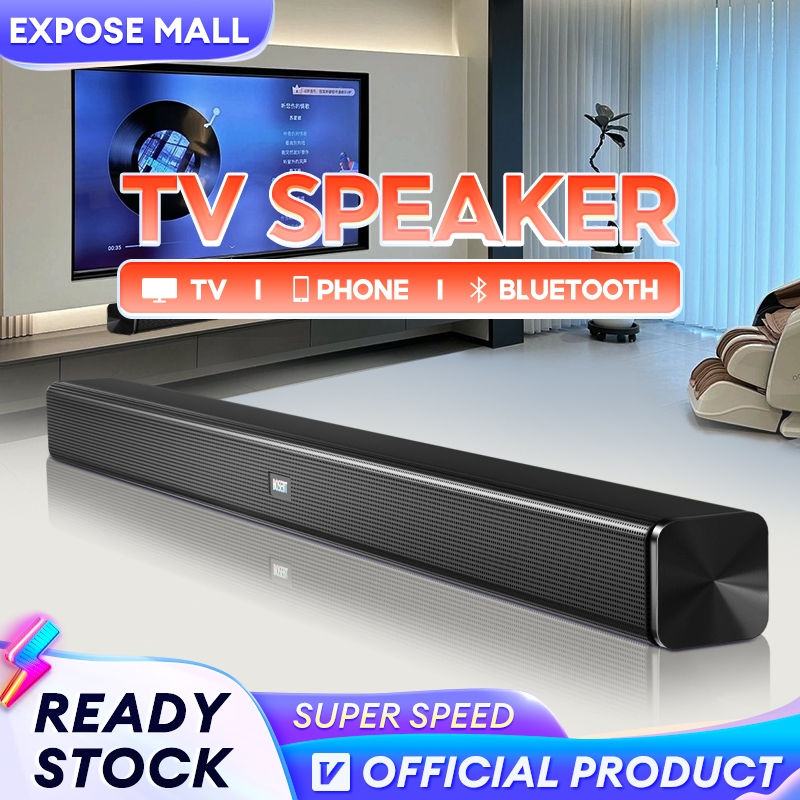 Hi-Fi Speaker TV Soundbar Bluetooth Speaker Portable Audio Wireless ...
