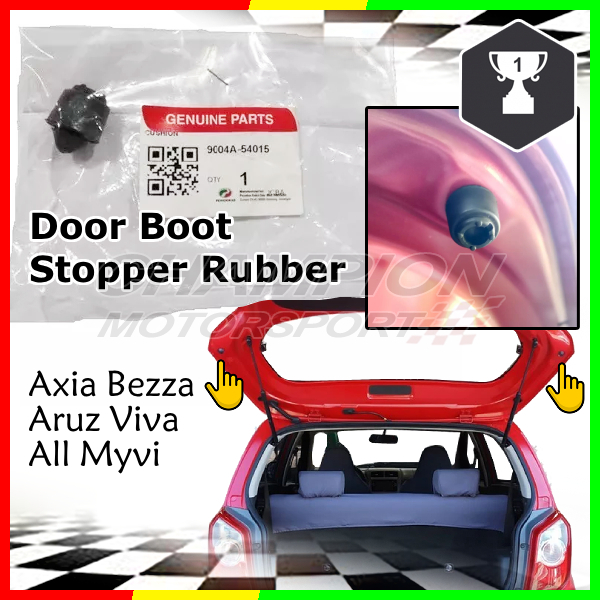 Original Perodua Rear Bonnet Door Boot Stopper Rubber Axia Bezza Aruz ...