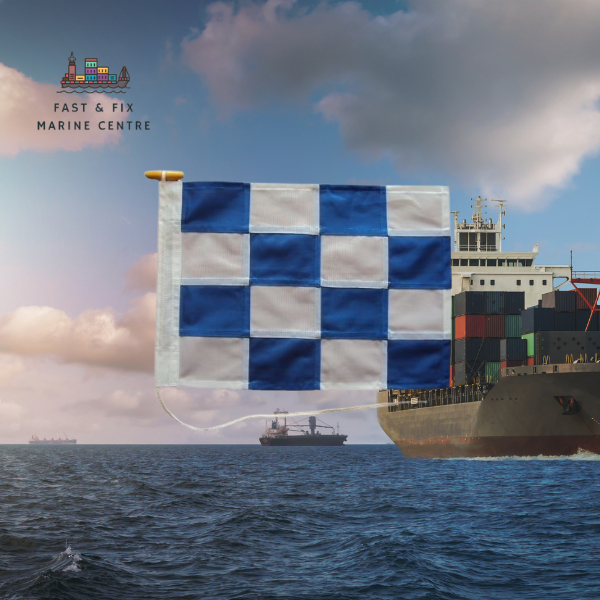 NOVEMBER FLAG (2X3) (IMPA CODE: 371521) | Shopee Malaysia