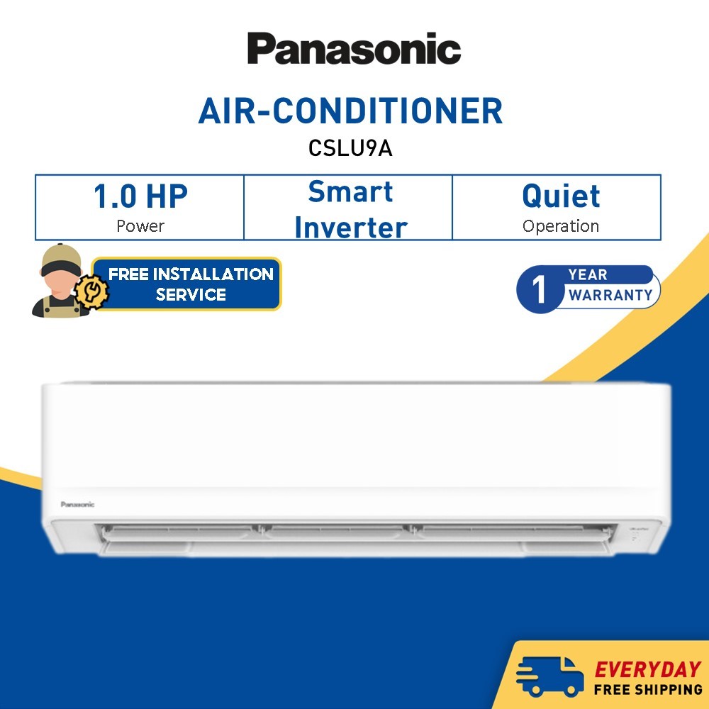 PANASONIC R32 AIRCOND AIR CONDITIONER RAC SMART (LU) INVERTER WM 1.0/1. ...