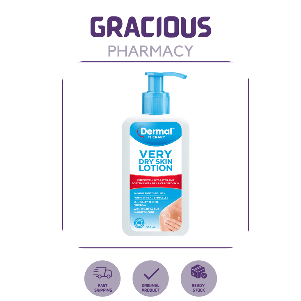 DERMAL THERAPY VERY DRY SKIN LOTION (500ML) | Shopee Malaysia