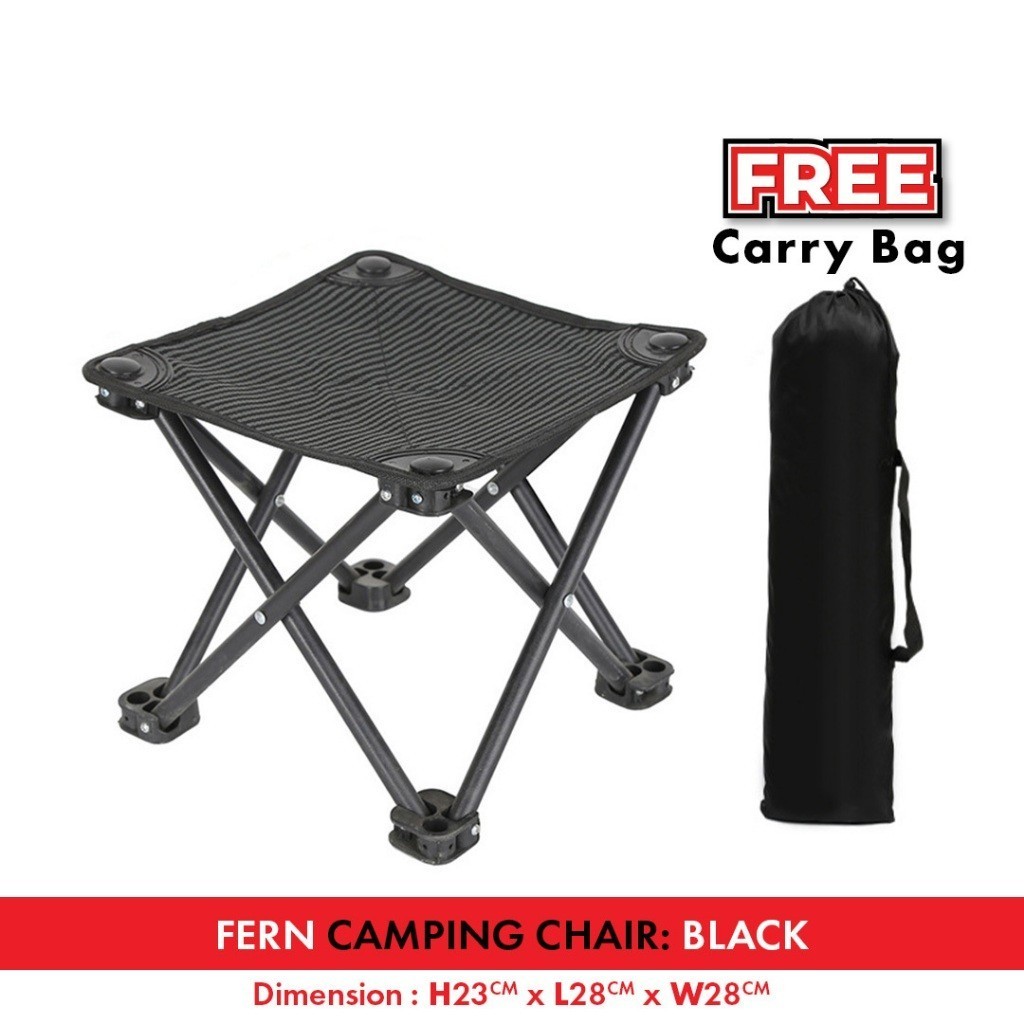 F&F: Sage camping chair/kerusi healing/foldable chair/kerusi camping ...