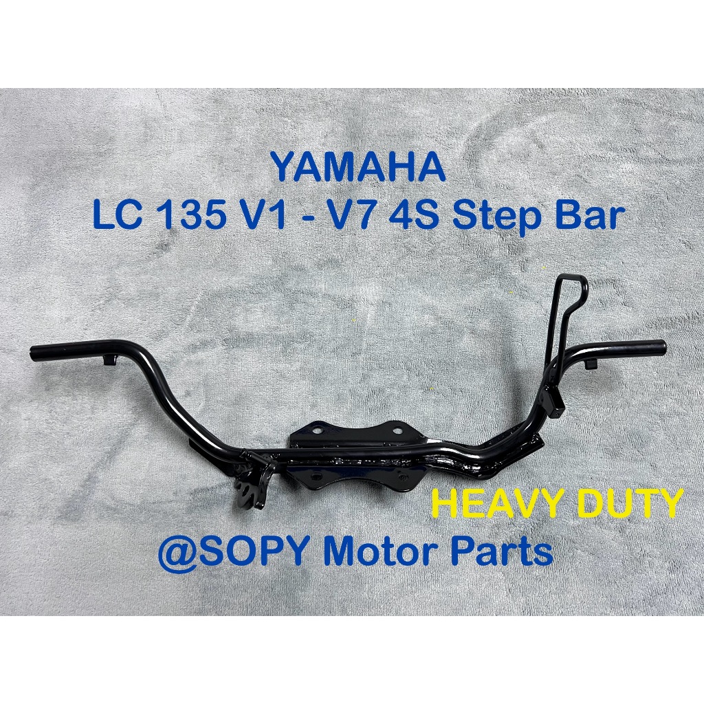 SOPY YAMAHA LC135 V1 V2 V3 V4 V5 V6 V7 V8 4SPEED 4S LC135 V2 5S FOOTREST BAR FRONT STEP BAR ...
