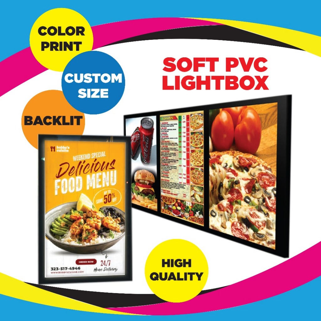 LED Light Box / Customize Design / Soft PVC Light Box / Backlit / Ultra ...