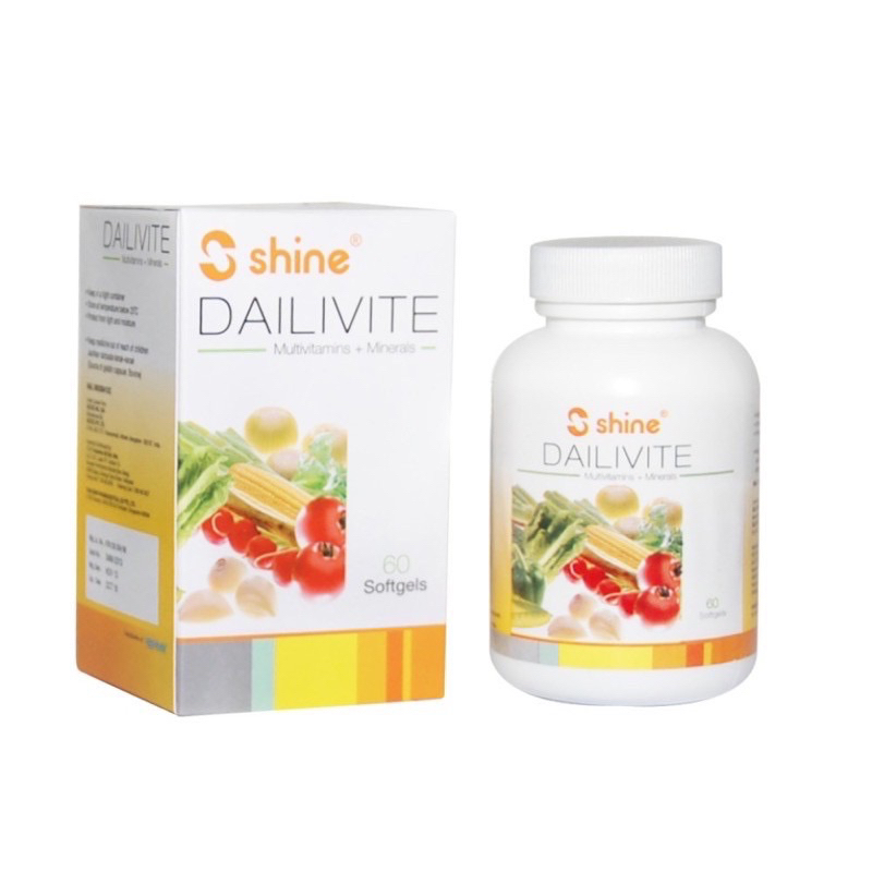 [Exp 06/25] Shine Dailivite Multivitamins + Minerals Softgels 60’s ...