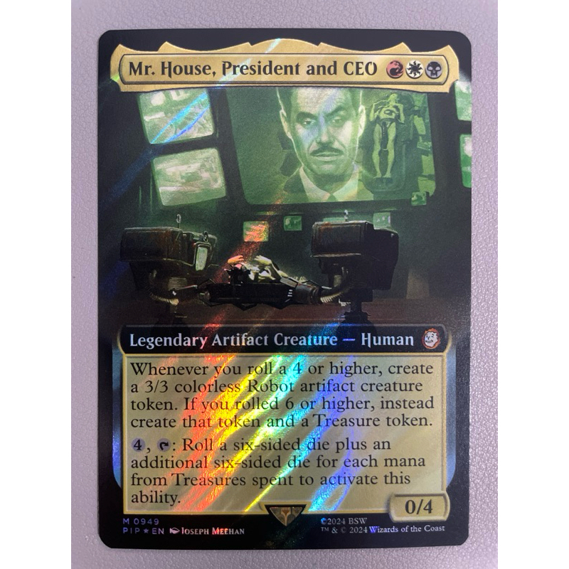 MTG:Fallout (PIP) M0949 - Mr.House, President and CEO | Shopee Malaysia