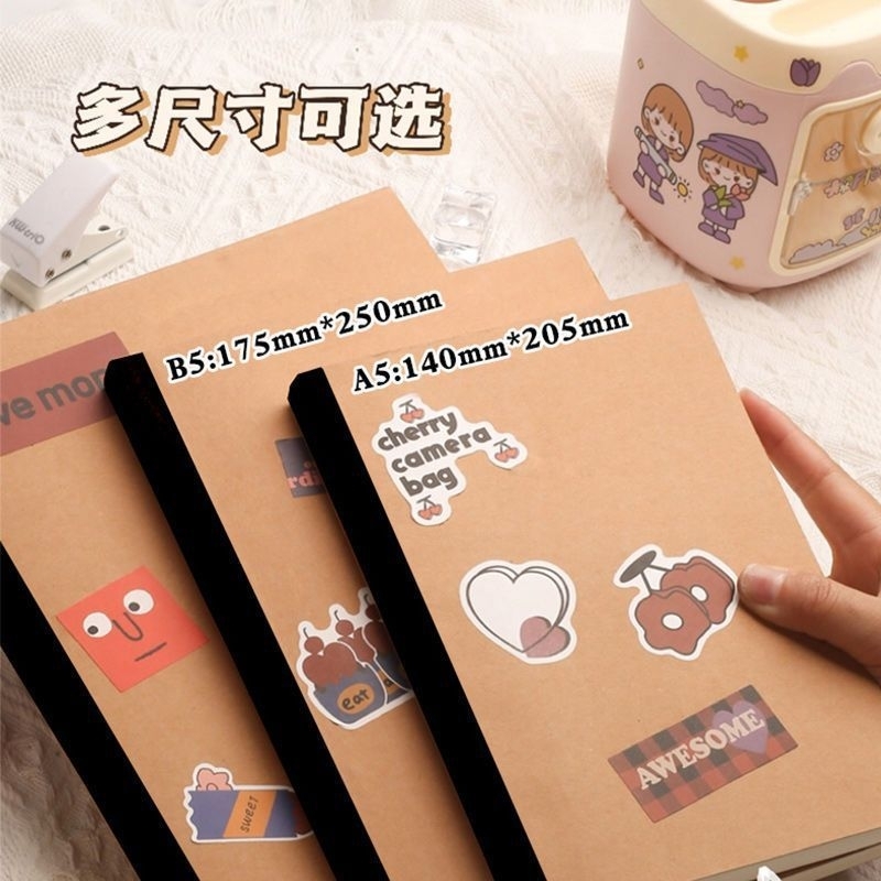 Buku Conteng Lukis Nota Kosong 空白本 A5 Blank Note Book Scratch Book ...