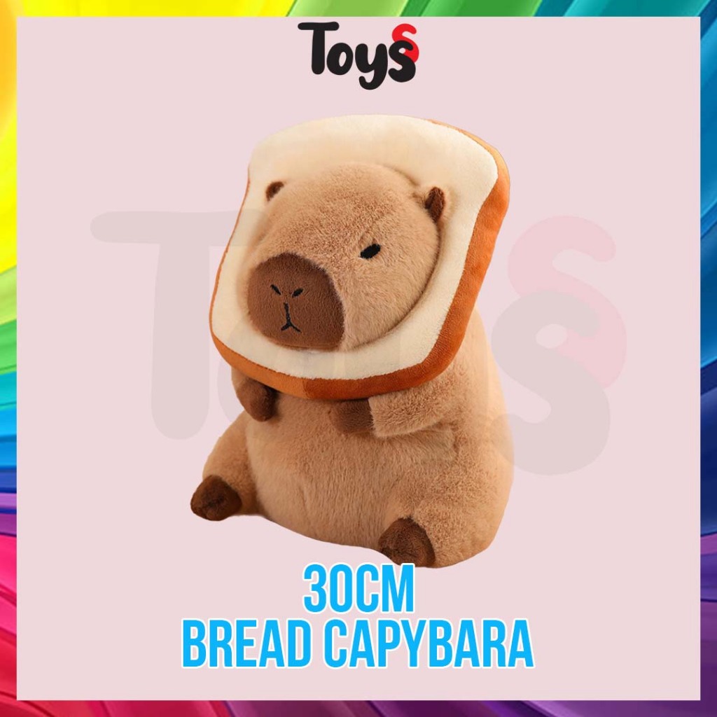🍊Toyss Capybara Plush Toy Capibara Anak Patung Comel Capybara Plushie ...