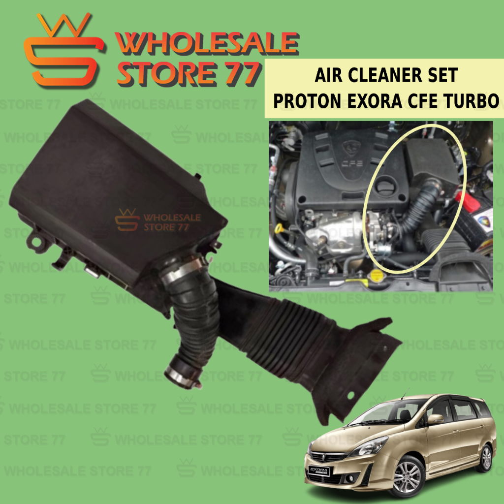 ORIGINAL & WARRANTY | PROTON EXORA CFE TURBO AIR CLEANER SET Air Intake ...