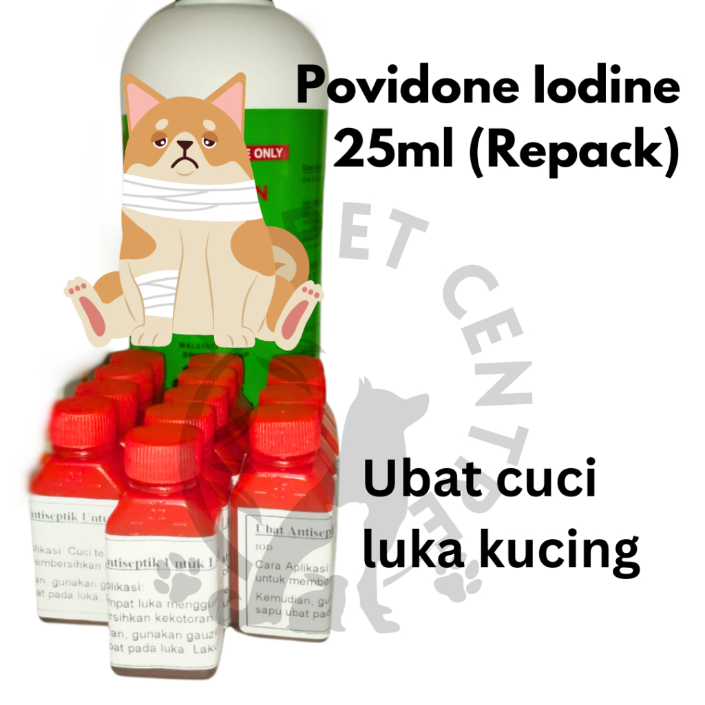 Ubat Sapu Luka Sesuai Untuk Semua Jenis Haiwan Kucing, Anjing, Arnab ...