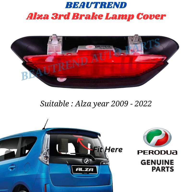 Perodua Alza 3rd Third Brake Lamp Cover Original Lampu Brake Ketiga ...
