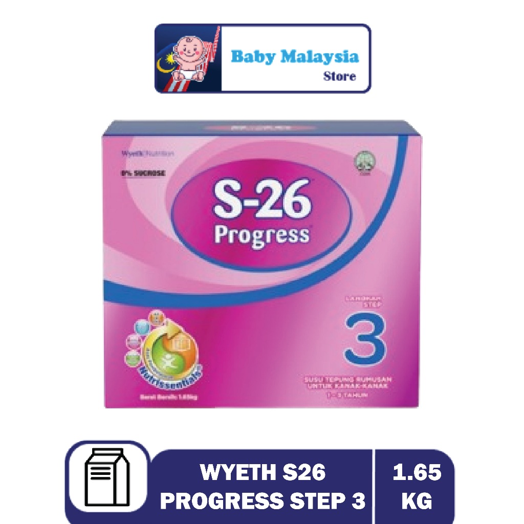 Wyeth S26 Progress Step 3 1.65kg | Shopee Malaysia