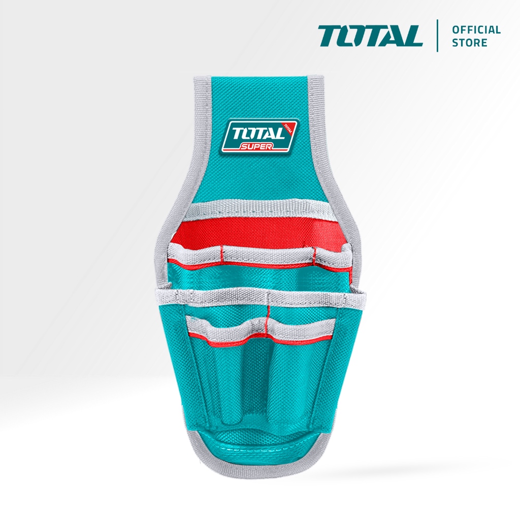 TOTAL Tools Bag (7 Pockets, Max. Load: 5kg) Belt Not Included, Size ...