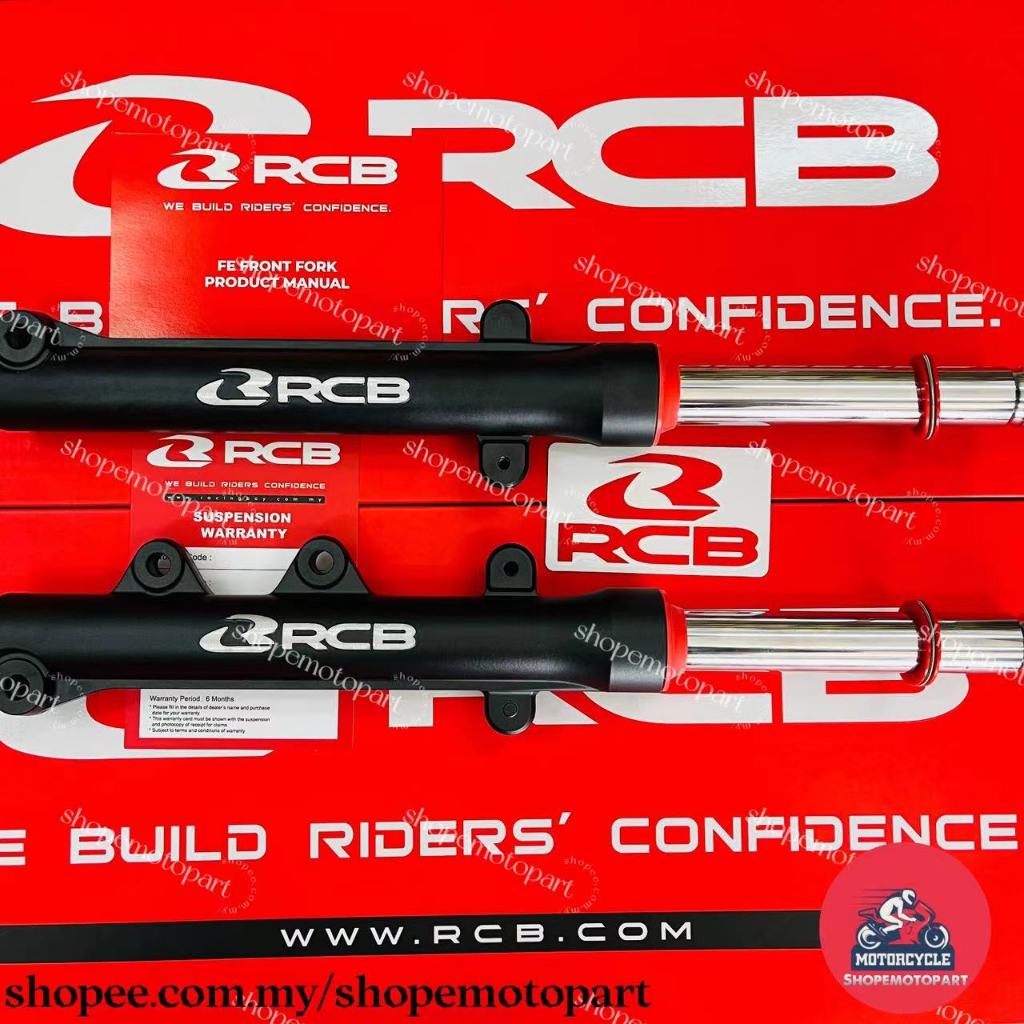 2024 NEW ITEM RCB RACING FE FORK ADJUSTABLE 26MM BLACK FRONT Y16ZR Y16 ...