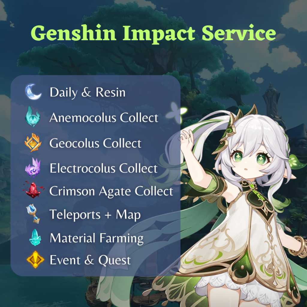 Genshin Impact Service / Boosting / Piloting Service (Cheapest ... Genshin Impact Service / Boosting / Piloting Service (Cheapest ...