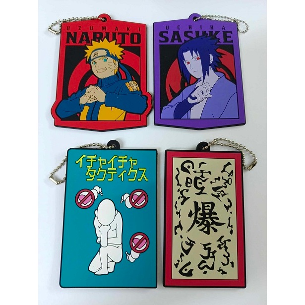 Ichiban Kuji Naruto Shippuden Shinobi no Kizuna - Rubber Keychain ...