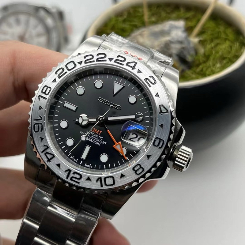 【Grey Explorer II】 Seiko Mod Jam Tangan Mekanikal Automatik ｜Seiko Mod ...