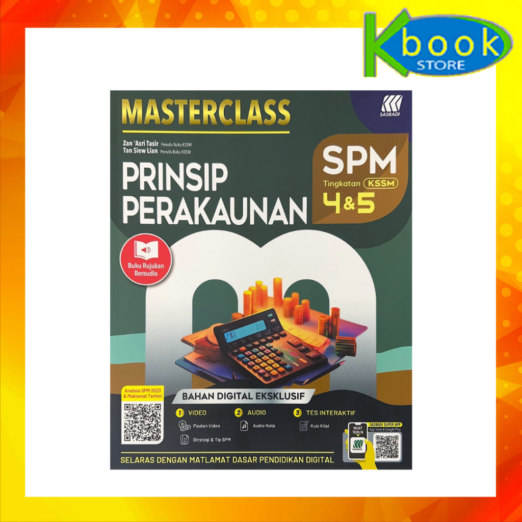 MASTERCLASS PRINSIP PERAKAUNAN KSSM SPM TINGKATAN 4 & 5-RM45.90 ...