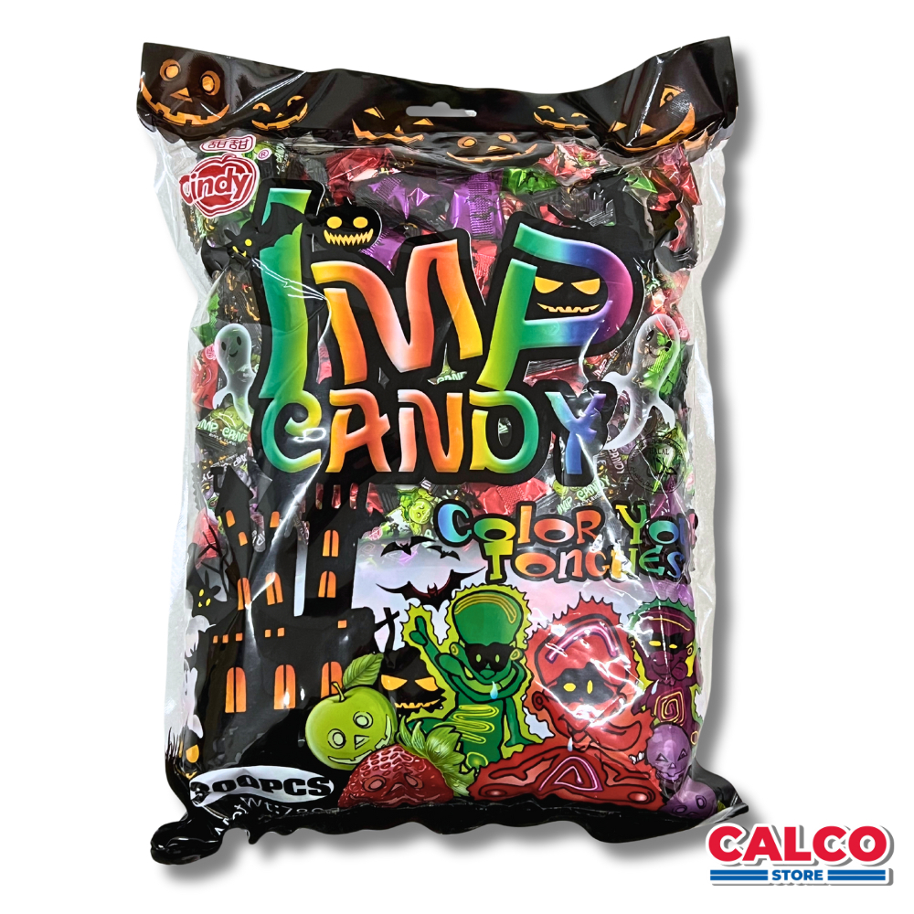 300pcs Cindy Brand IMP Candy Color Your Tongues Monster Mix Fruit Candy ...