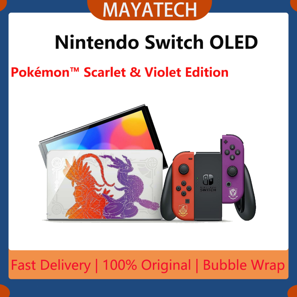 【Ready Stock】Nintendo Switch OLED Model: Pokémon™ Scarlet & Violet ...