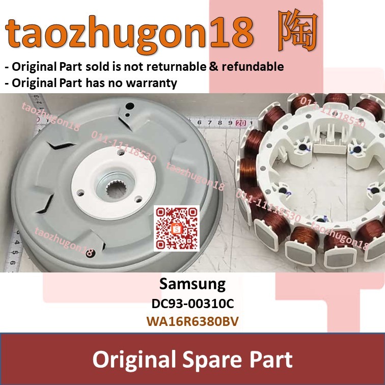 Original Samsung DC93-00310C Washing Machine ASSY DD BLDC Motor Module ...