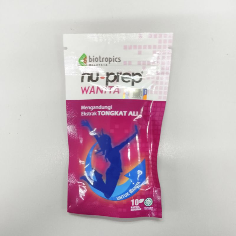Nu-Prep Wanita 10's (Exp: 08/2025) NU-PREP WANITA nuprep wanita nu prep wanita 30 biji 60biji ...