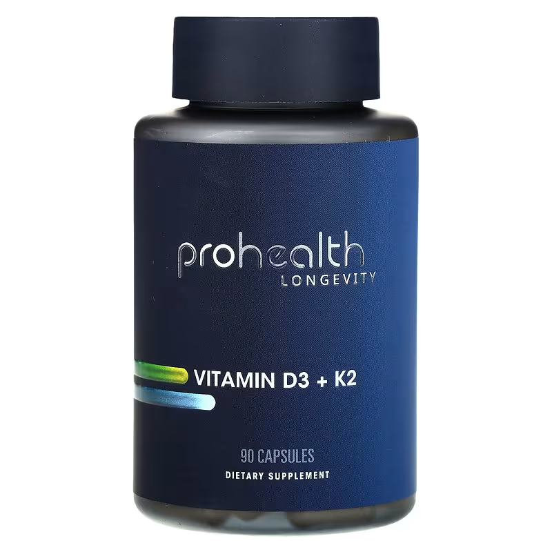 ProHealth Longevity, Vitamin D3 + K2, 90 Capsules | Shopee Malaysia