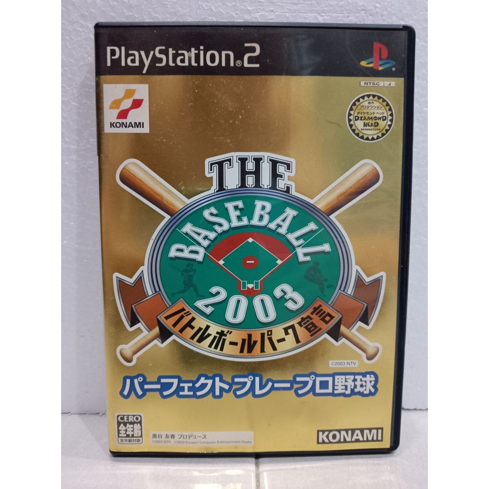 [USED] PS2 THE BASEBALL 2003 BATTLE BALL PARK SENGEN PERFECT PLAY PRO YAKYUU (JAPANESE LANGUAGE ...