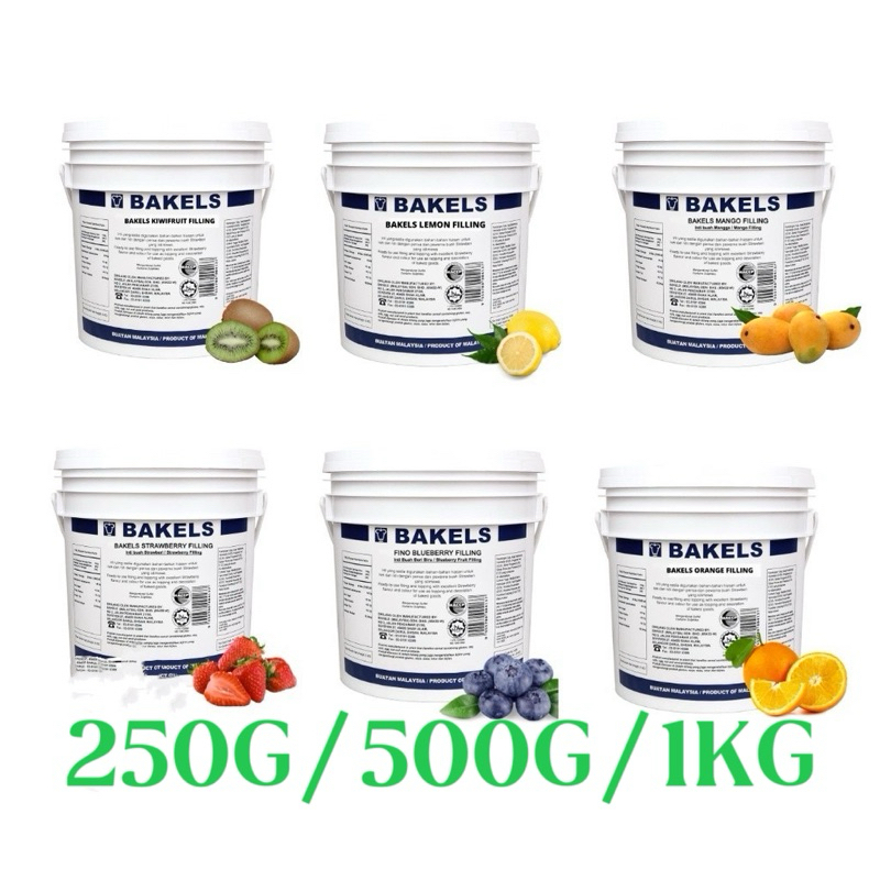 Bakels Filling 5%Fruit Fino Filling Ready For Eat Decorations kek/tart ...