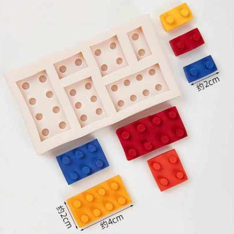 Lego Silicone Fondant Cake Mold | Shopee Malaysia