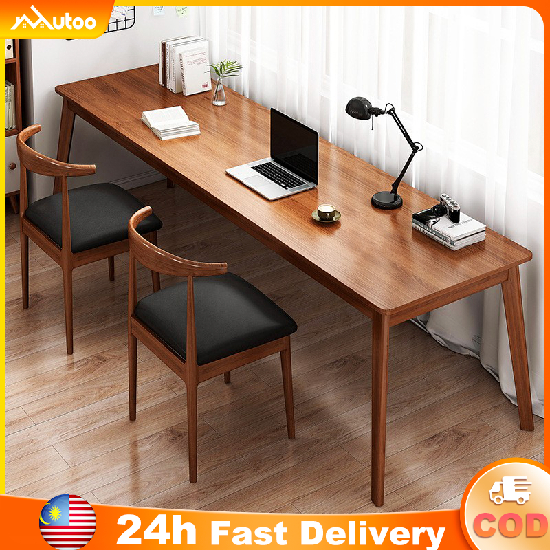 MT Study Table Home Office Table Writing Desk Computer Table Long ...