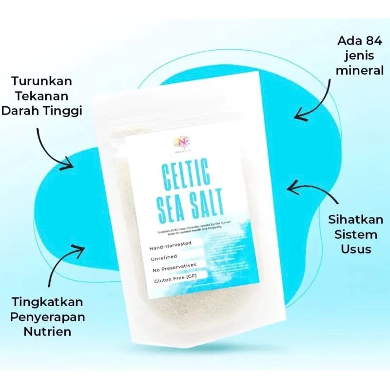 PURE CELTIC SEA SALT by Neuroversiti Dr Rizal Abu Bakar | Shopee Malaysia