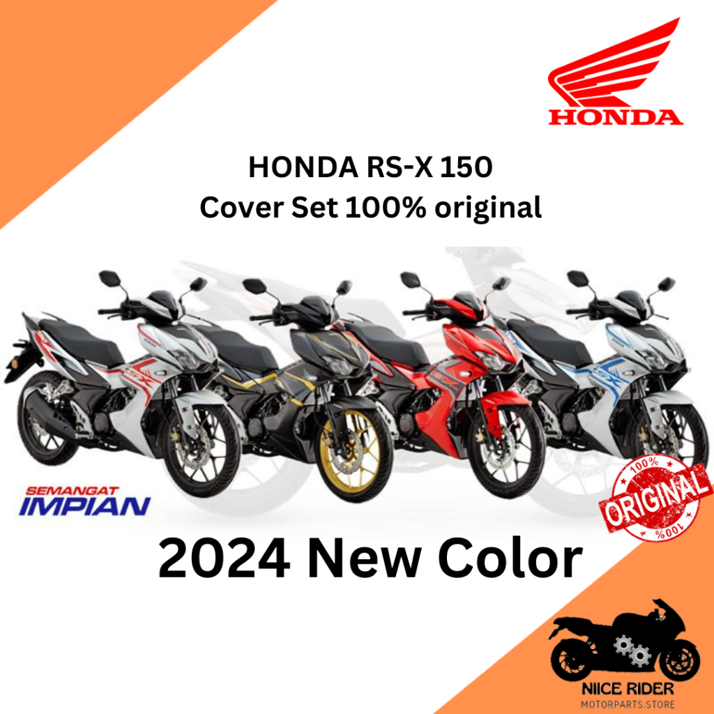 Honda RSX 150 2024 new cover set 100% original honda cover 06900-K2P ...