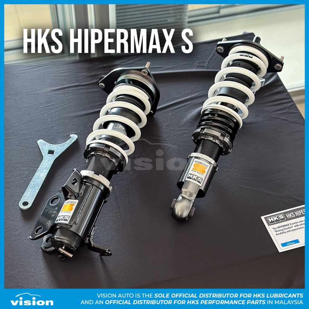 HKS HIPERMAX S SUSPENSION - SUZUKI SWIFT SPORT ZC33S (80300-AS004) | Shopee Malaysia