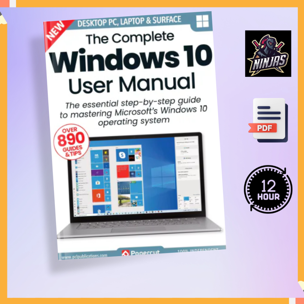 The Complete Windows 10 User Manual - 21st Edition 2024 | Shopee Malaysia