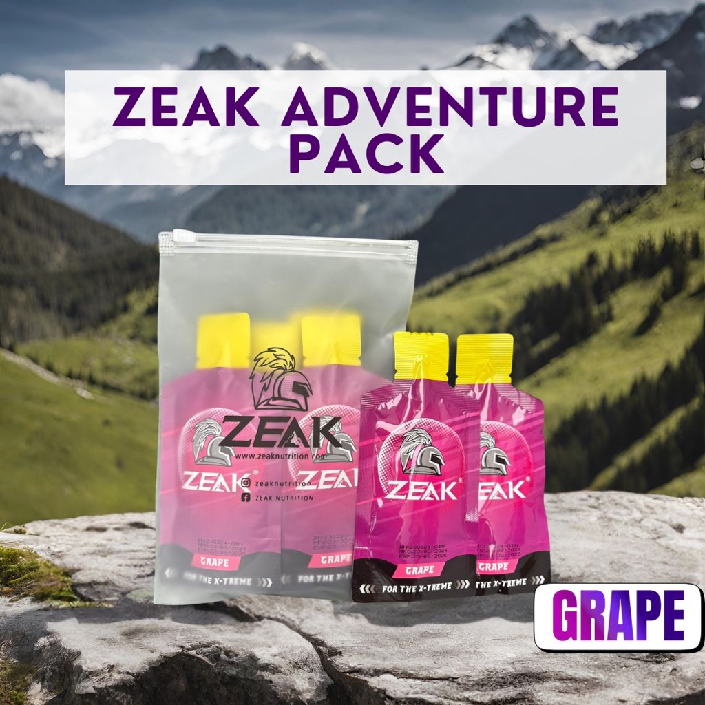 ZEAK ENERGY GEL (5's) | Zeak Power Gel | Fast Recovery & Hydration|Peak ...