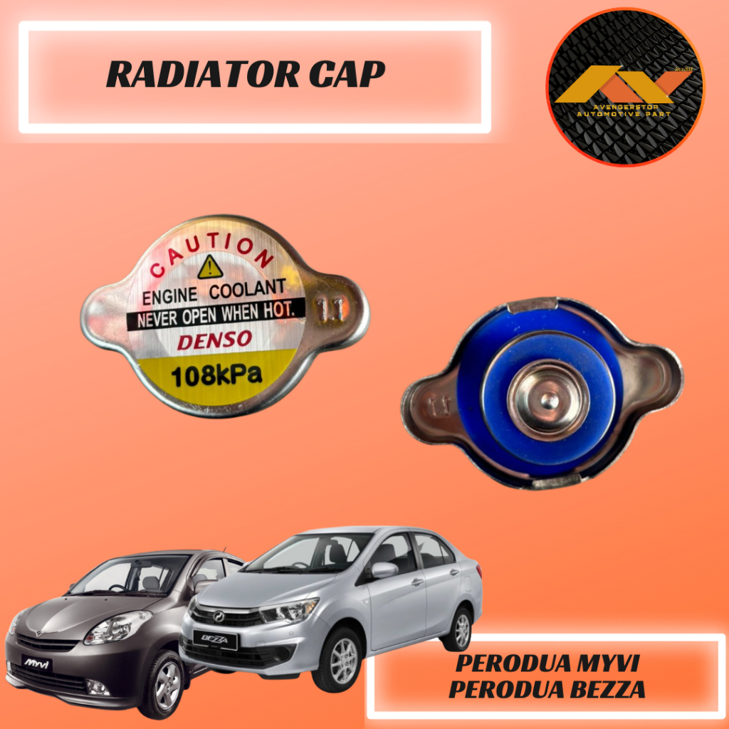 Perodua Myvi Bezza Radiator Cap Denso 022510-4150 100% New High Quality ...