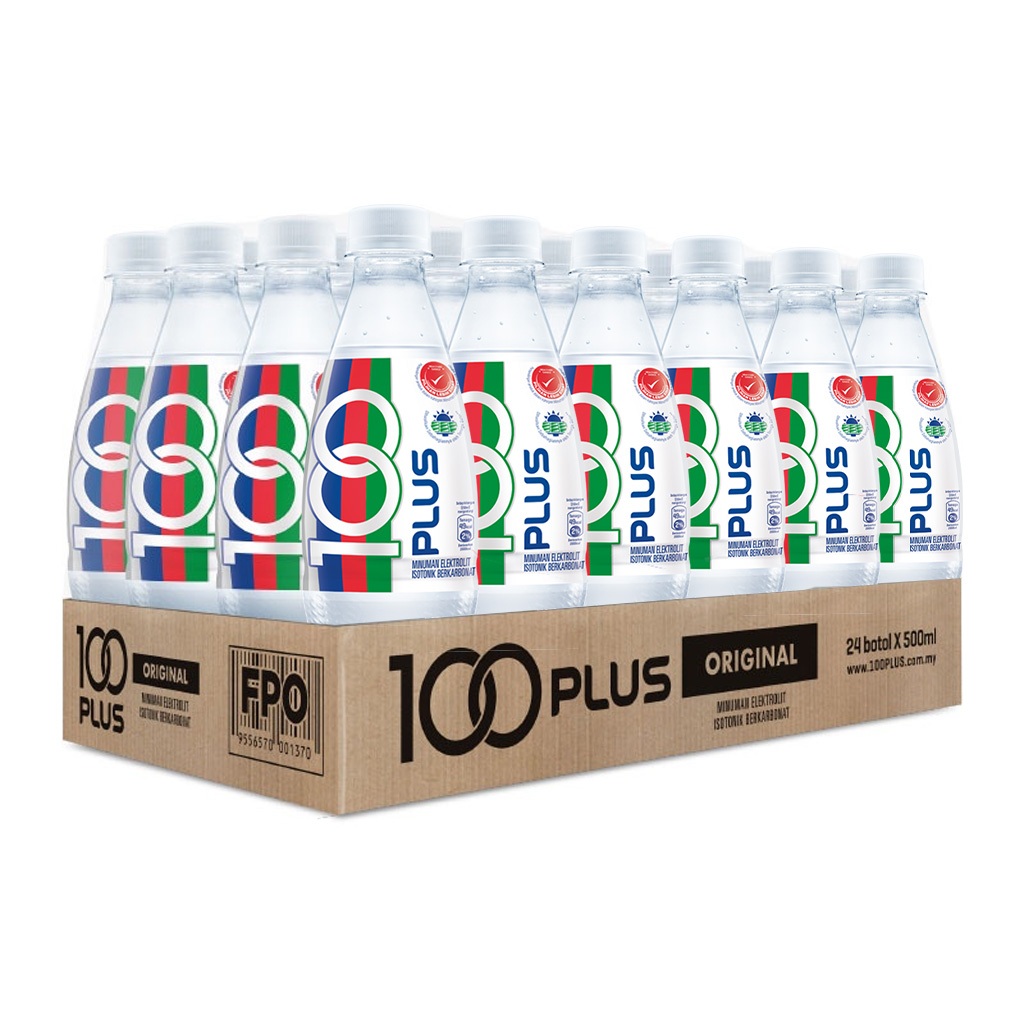[Carton of 24] 100PLUS Original 500ml | Shopee Malaysia