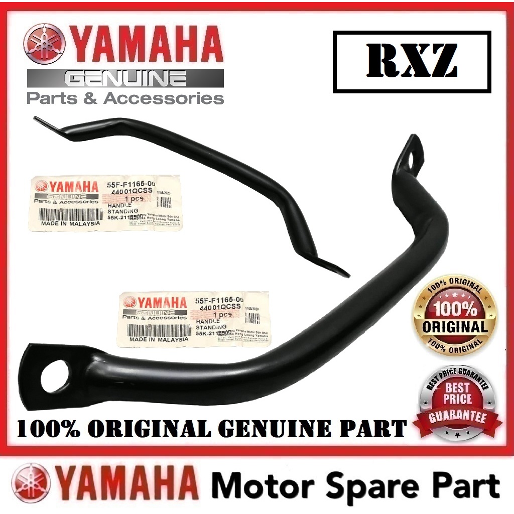 100% ORIGINAL YAMAHA RXZ CATALYZER BODY HANDLE BAR STANDING 0 55F-F1165 ...