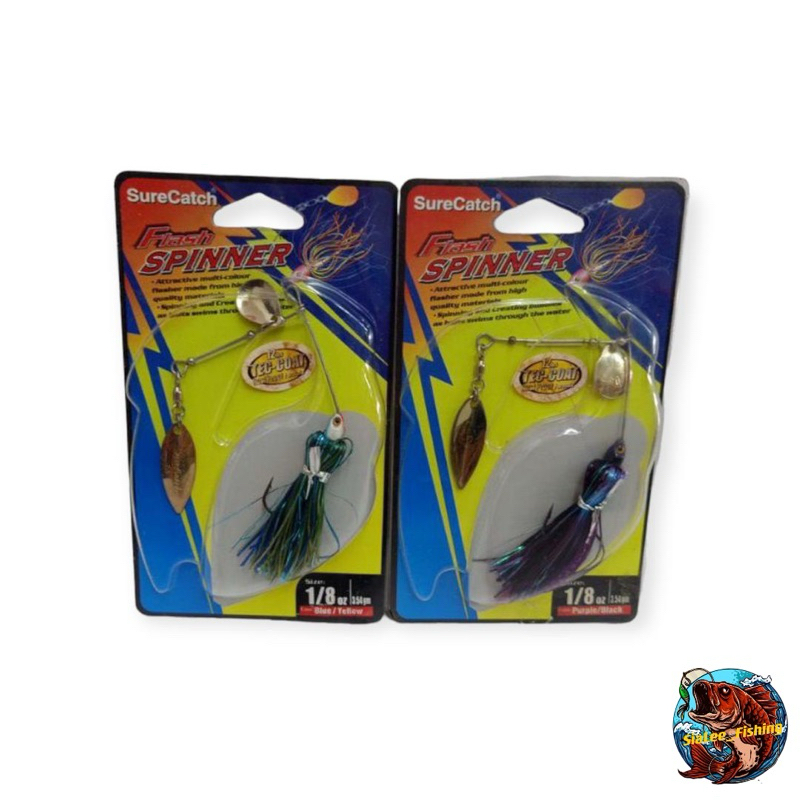 🎉🎉🎉SURECATCH FIRST MODEL FLASH SPINNER BAIT FOR CASTING🎉🎉🎉 | Shopee ...