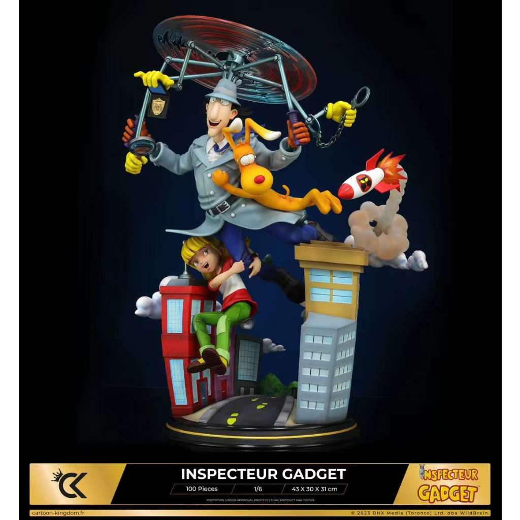 Cartoon Kingdom Studio - Inspector Gadget Resin Statue GK Anime Figure ...